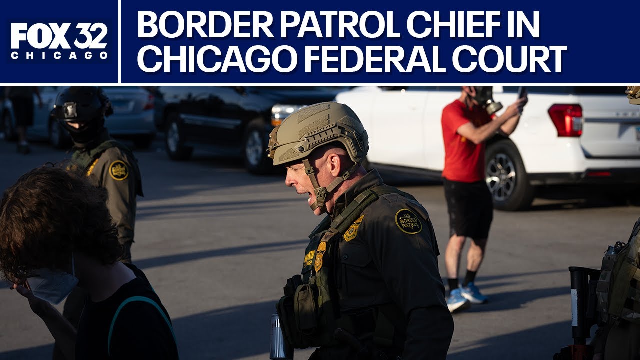 Border Patrol chief testifying in Chicago federal court: preview - YouTube