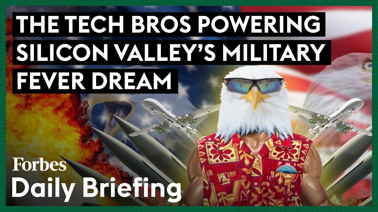The Tech Bros Powering Silicon Valley's Military Fever Dream - YouTube