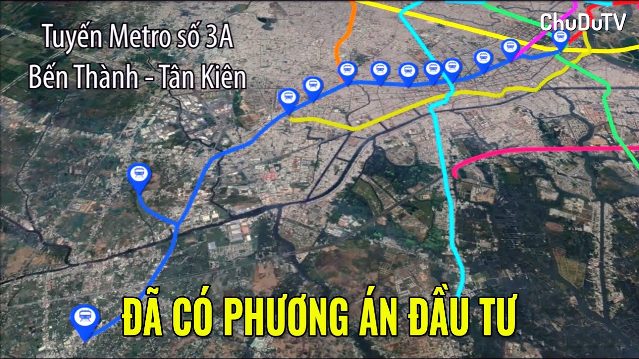 Metro Bến Thành - Tân Kiên đã chọn xong phương án đầu tư | Tuyến Metro ...