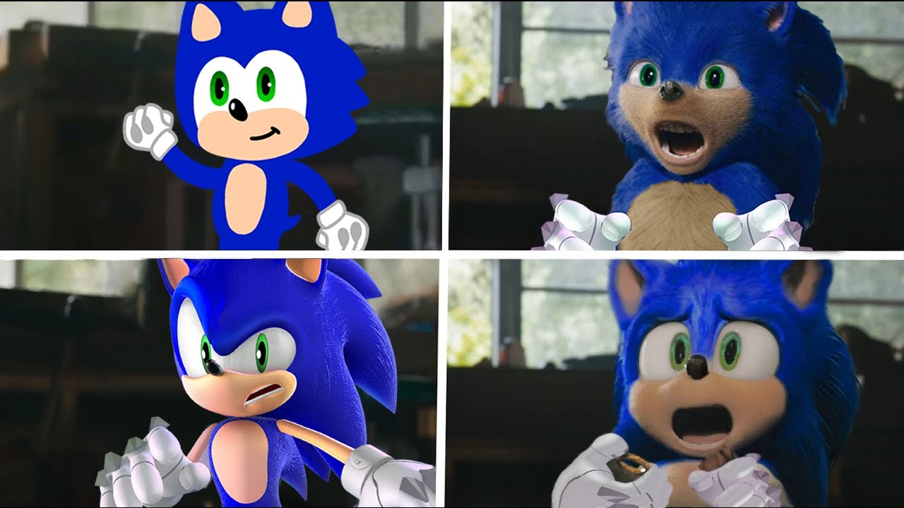 Sonic The Hedgehog Movie - Sonic Prime Uh Meow All Designs Compilation ...