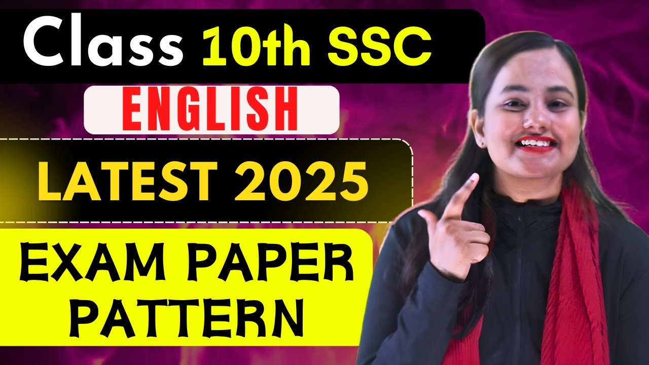English New Paper Pattern| Latest Release| Class 10| SSC| Fully ...