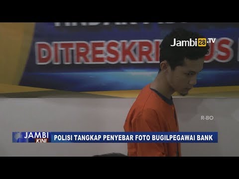 Polda Jambi Tangkap Penyebar Foto Bugil Pegawai Bank