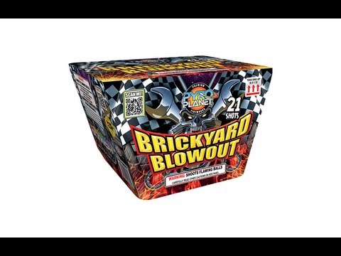 BRICKYARD BLOWOUT 21 SHOT - PYRO PLANET FIREWORKS - YouTube