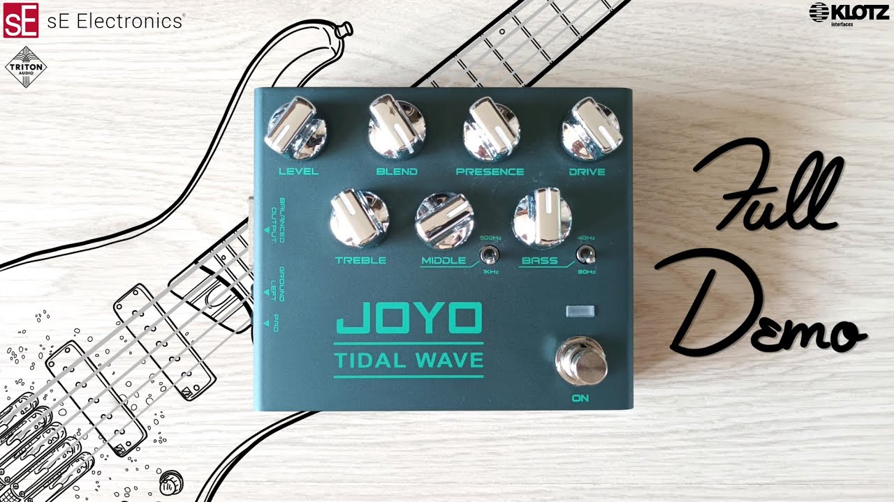 Joyo R-30 Tidal Wave DEMO + REVIEW | SansAmp Bass Driver DI made better ...