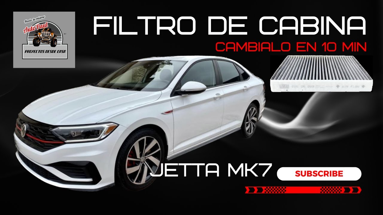 Jetta MK7 Cabin Air Filter - YouTube