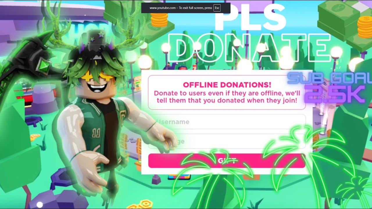 🔴Live pls donate🔴500 Robux giveaway - YouTube