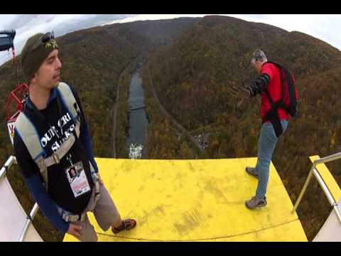 First BASE jump - YouTube