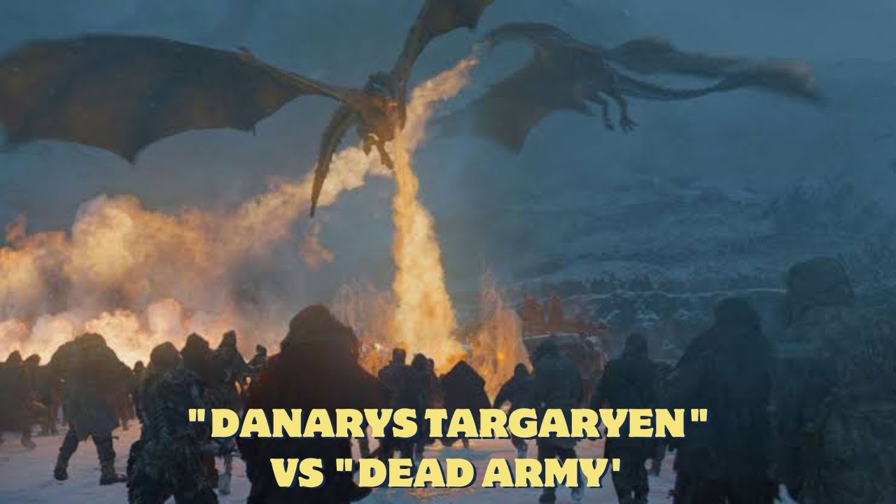 Daenerys Targaryen's Fiery Entrance: Battle Beyond the Wall | Game of ...