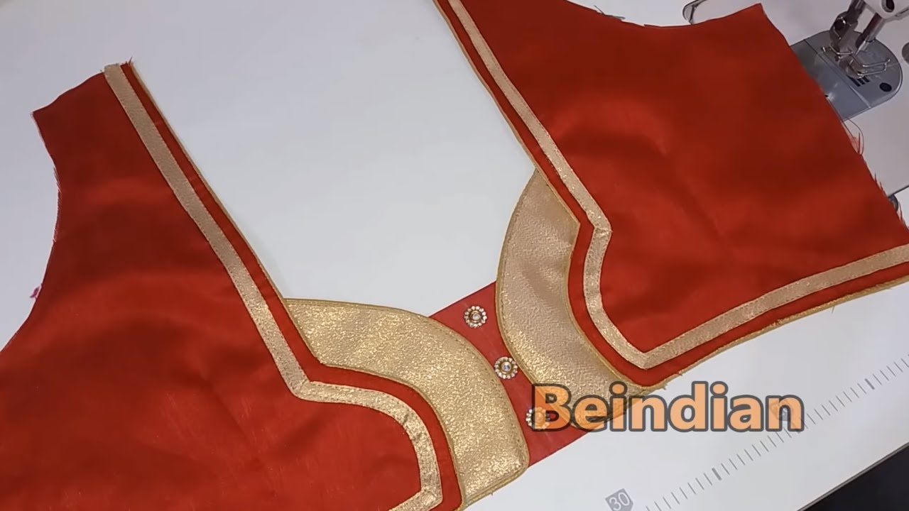 Simple and Beautiful modal blouse Cutting and stitching - Easy Method ...