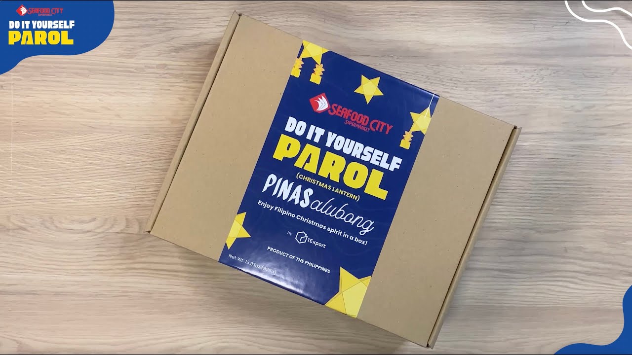 Pinasalubong - DIY Parol Kit - YouTube