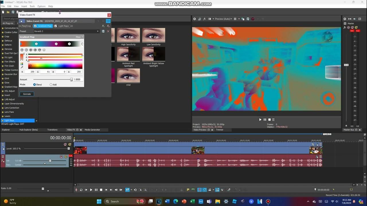 How To Make Reverb 3 On Sony Vegas Pro 18 - YouTube