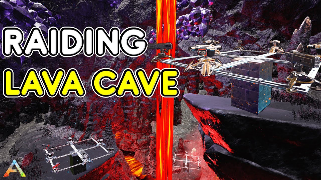 How A Duo WIPED Lava Cave - ARK PvP - YouTube