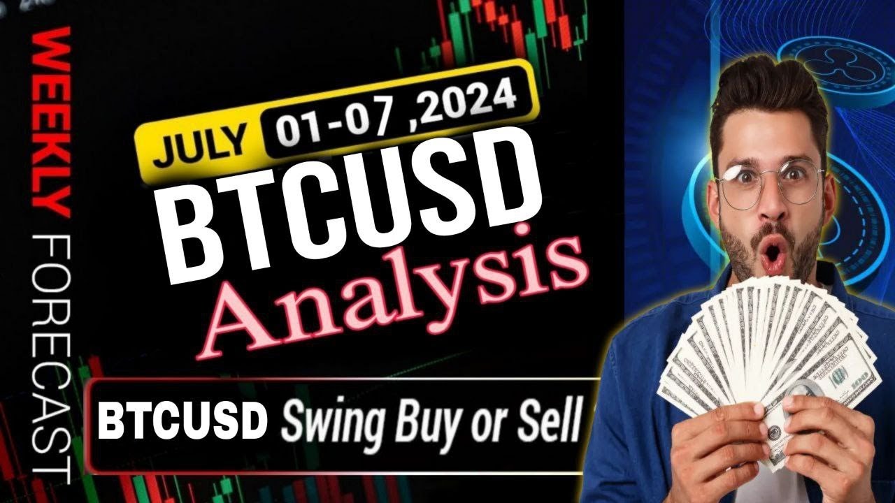 BTCUSD Technical Analysis for Crypto Daily 1st July 2024 by @CR7Trader - YouTube
