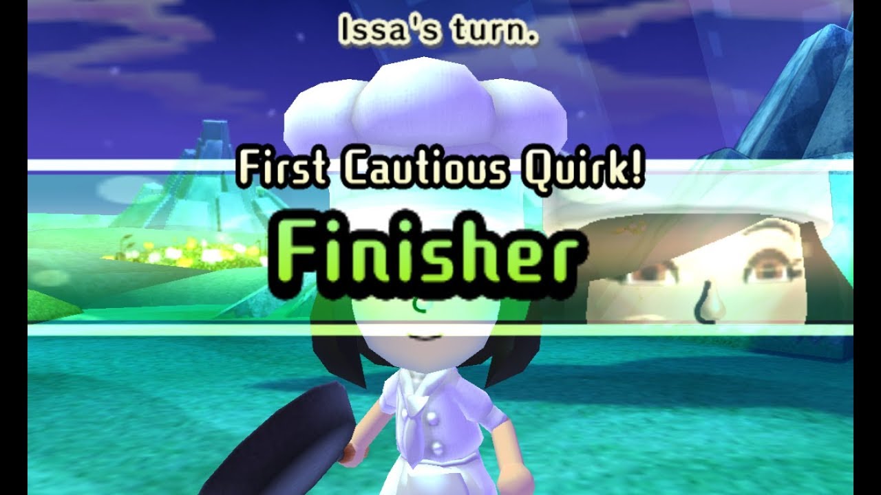 Miitopia - Finisher (Cautious Quirk) - YouTube