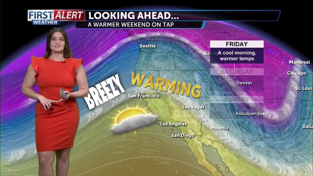A toasty and bright weekend ahead! - YouTube