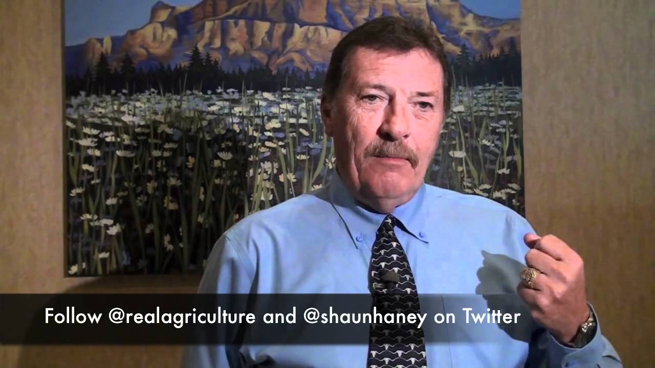 Jack Hayden, Alberta Minister of Agriculture Discusses the Cattle ...