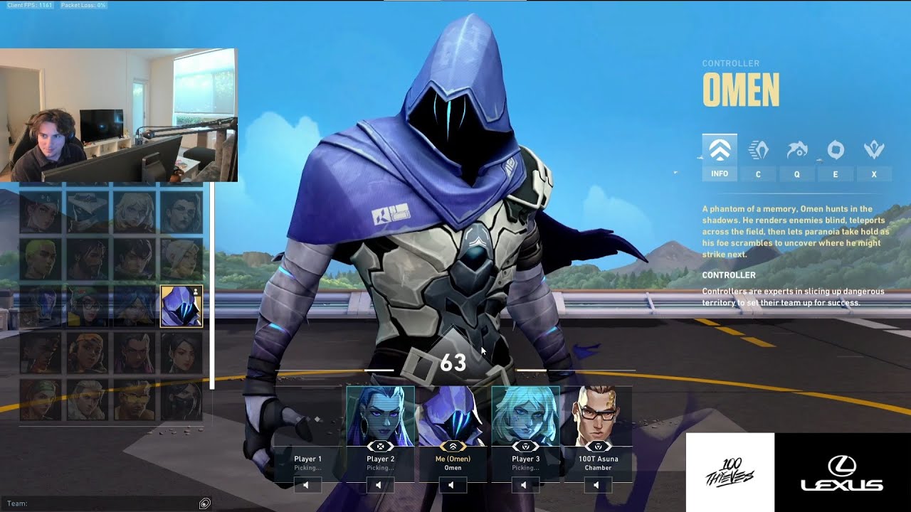 CORRODE! 100T ZANDER PRO OMEN VALORANT RANKED GAMEPLAY [Full Match VOD ...