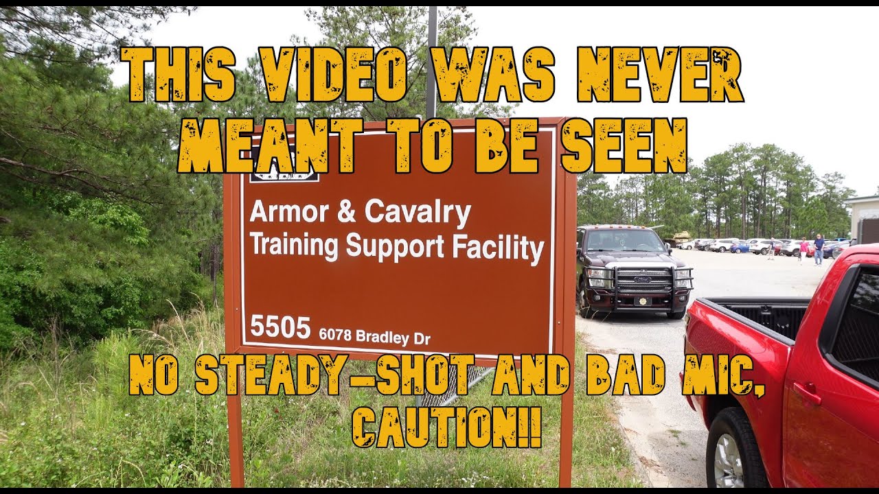 The CRAPPY Saturday video! Spring 2023 open house Fort Benning Armor ...