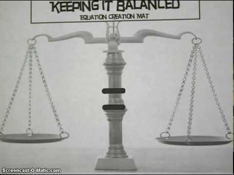 Solving Equations Balance Scale Model - YouTube