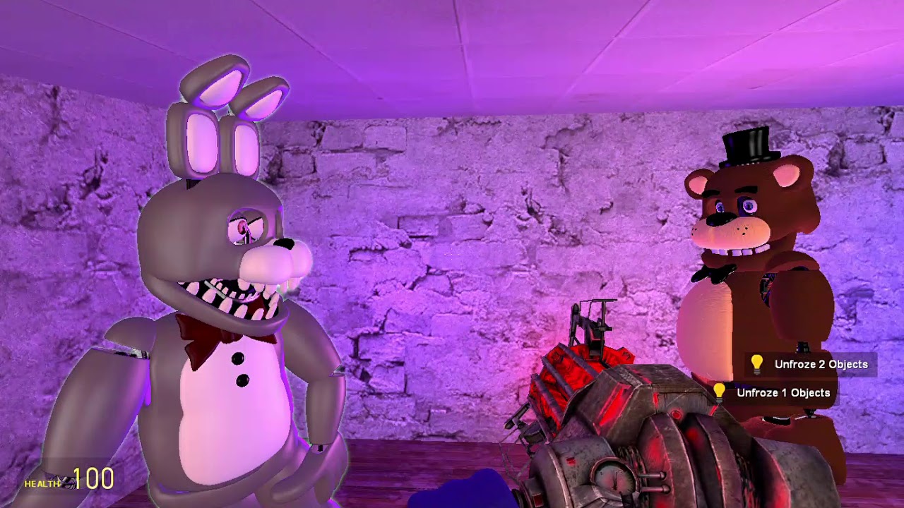 (Gmod Fnaf) The Reaper Animotronics Invade Freddy's - YouTube