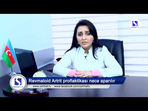 Revmatoloq \\ Aynurə İsmayılova \\ Revmatoid Artrit profilaktikası necə aparılır
