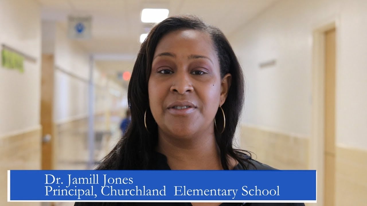 Churchland Elementary School Principal - YouTube