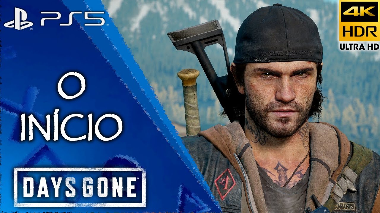 DAYS GONE PS5 - FILM #01 - O INÍCIO DO GAMEPLAY - FRENÉTICOS ...