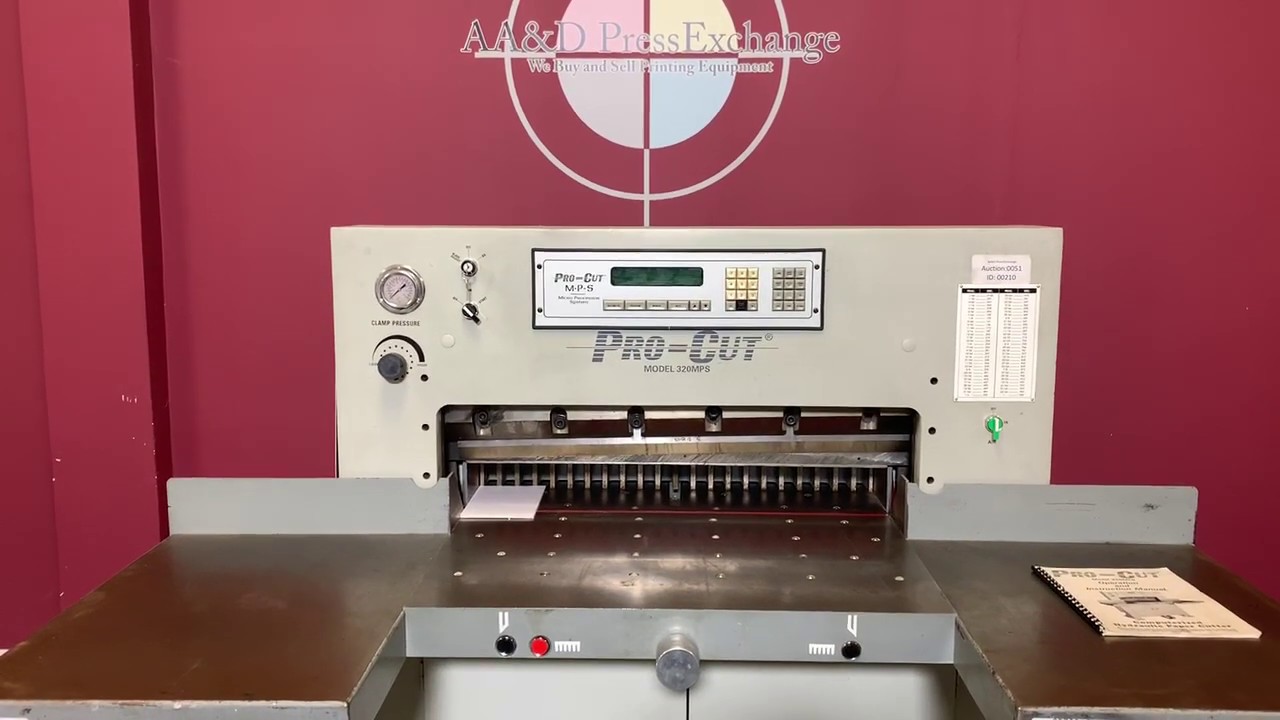 Pro-Cut 320 MPS - YouTube