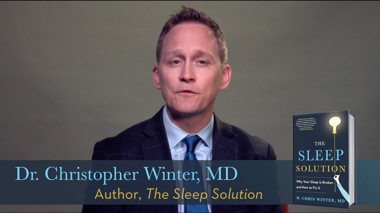 Adapt To Your Sleep with Dr. Chris Winter, Author of The Sleep Solution ...