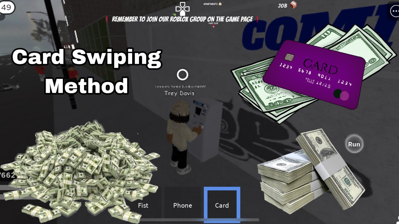How To Do The Card Swiping Method in South Bronx The Trenches - YouTube
