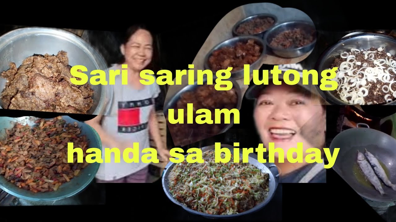 Birthday ng aking bilay kami Ang pinaluto nya # FRIENDS MOTTO TV - YouTube