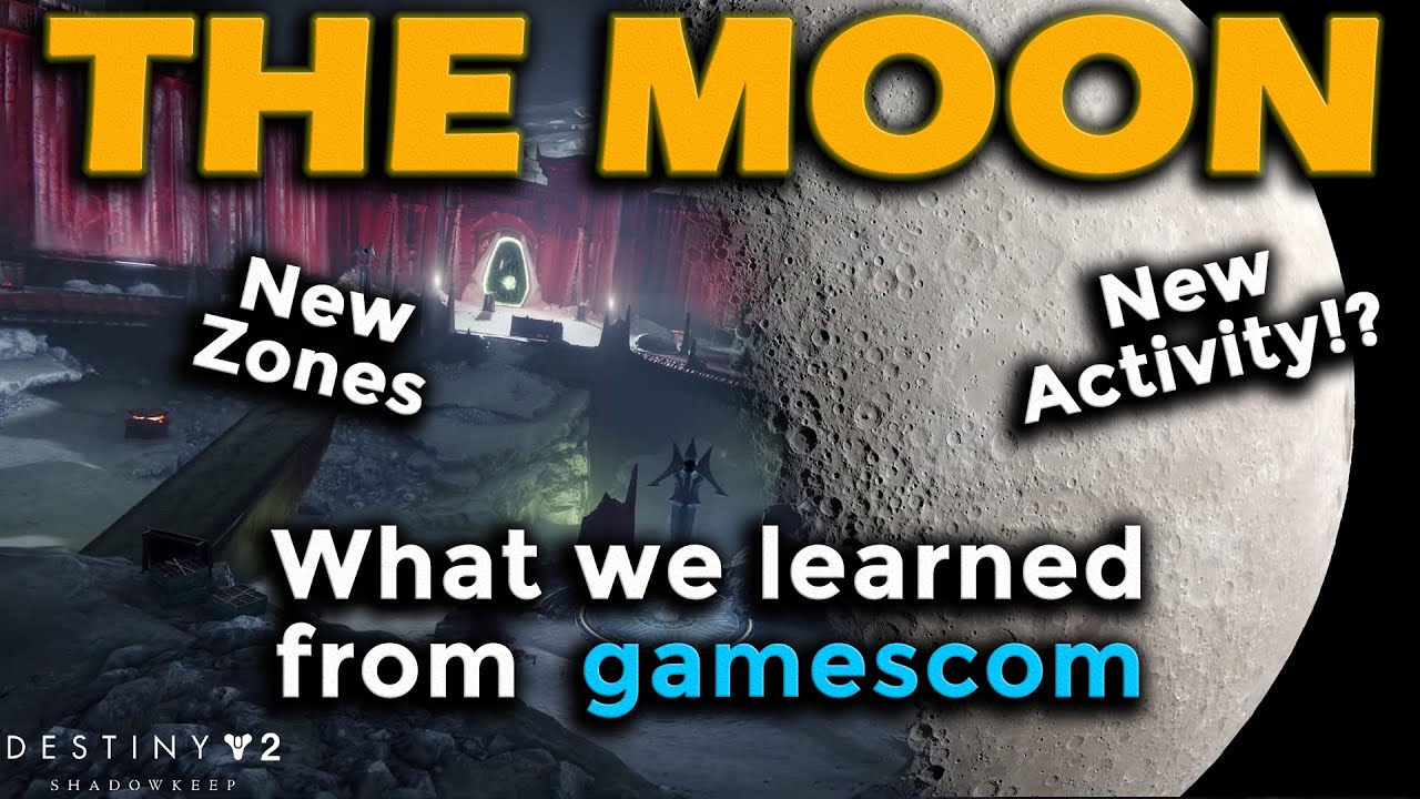 Destiny 2 Shadowkeep - Moon Map, New Activity Nightmare Hunt, Raid ...