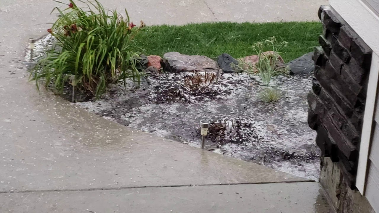 Crazy Colorado Weather - 26 July 2018 Hailstorm - YouTube
