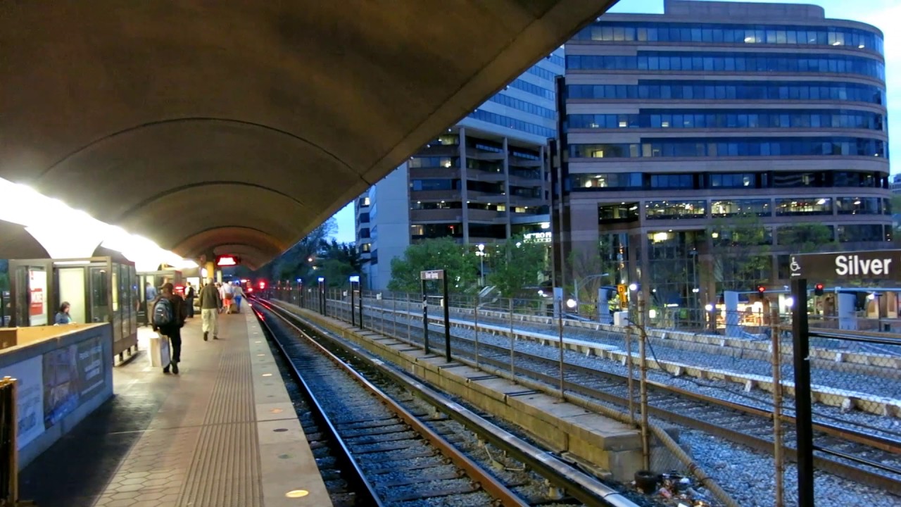 Silver Spring WMATA station compilation, MD. - YouTube