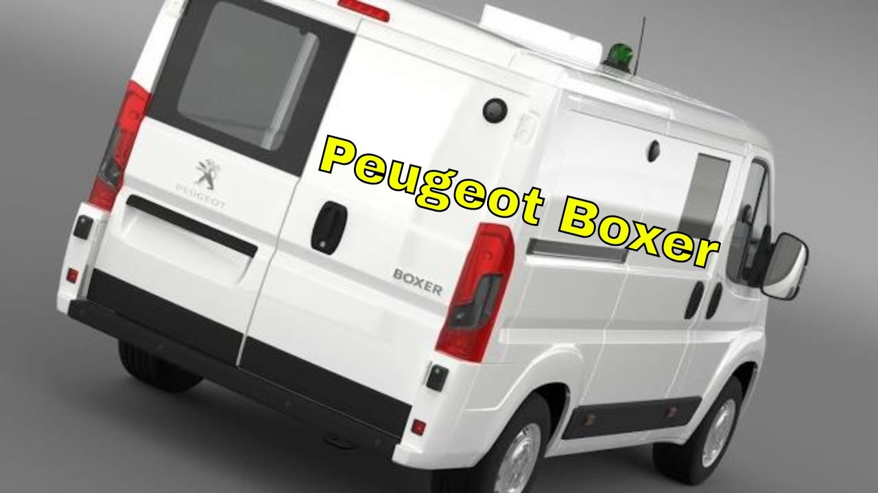 3D Model of Peugeot Boxer Collection Services 2015 Review - YouTube