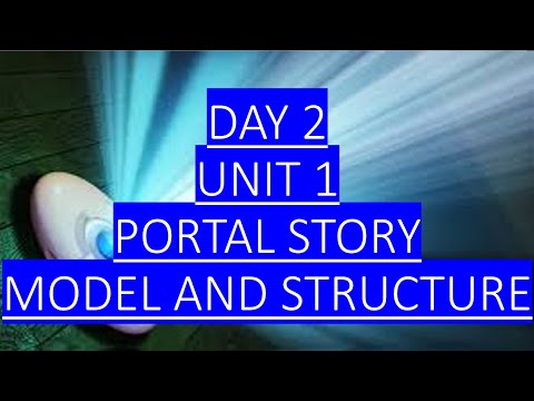 T4W Day 2 Portal story Unit 1 Lesson 2 Model and structure - YouTube