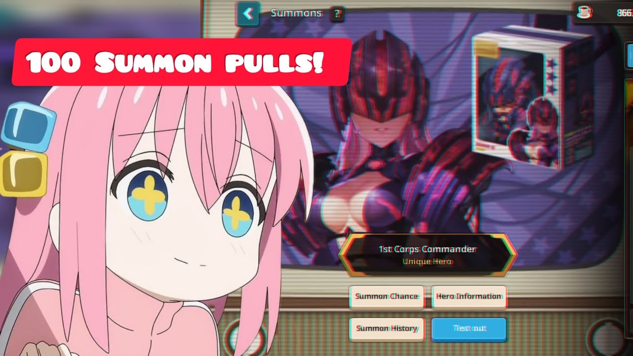 100 Summon For 1st Corps Commander! || Guardian Tales - YouTube