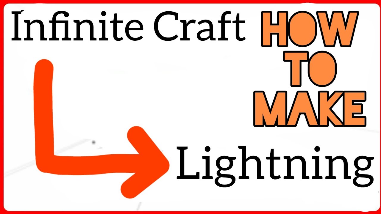 How to make lightning in infinite craft - YouTube