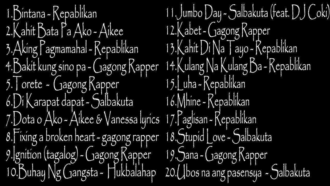 Pinoy Rap Repablikan, Aikee, Gagong Rapper and Salbakuta - YouTube