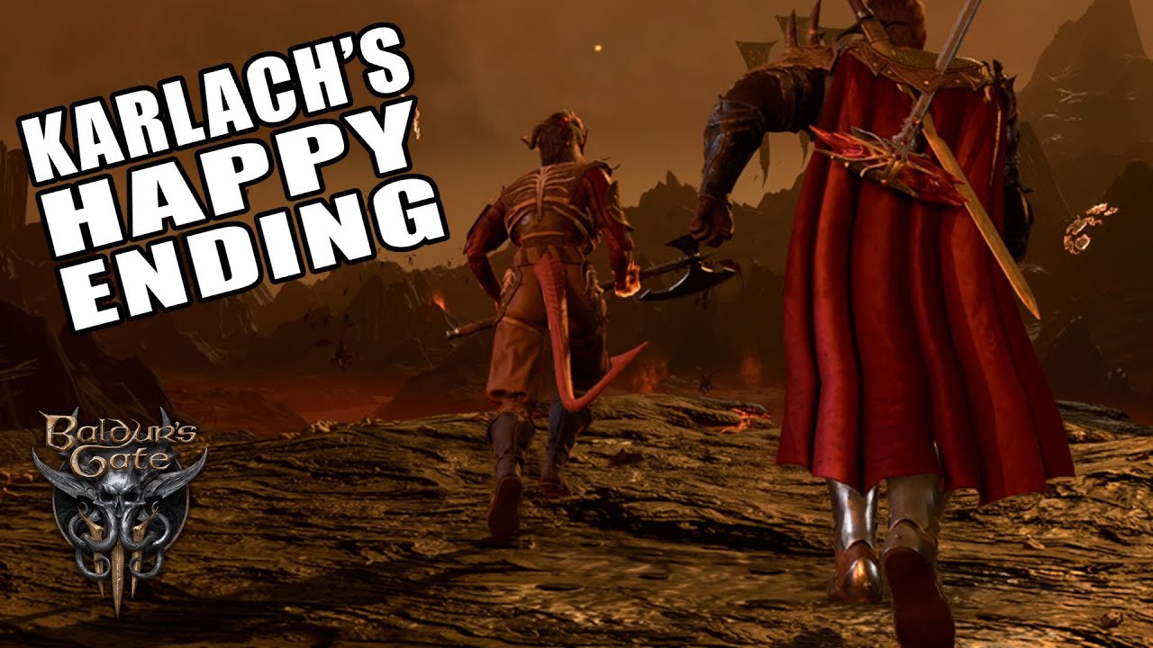 Karlach Romance Happy Ending | Saving Karlach And Going To Avernus In ...