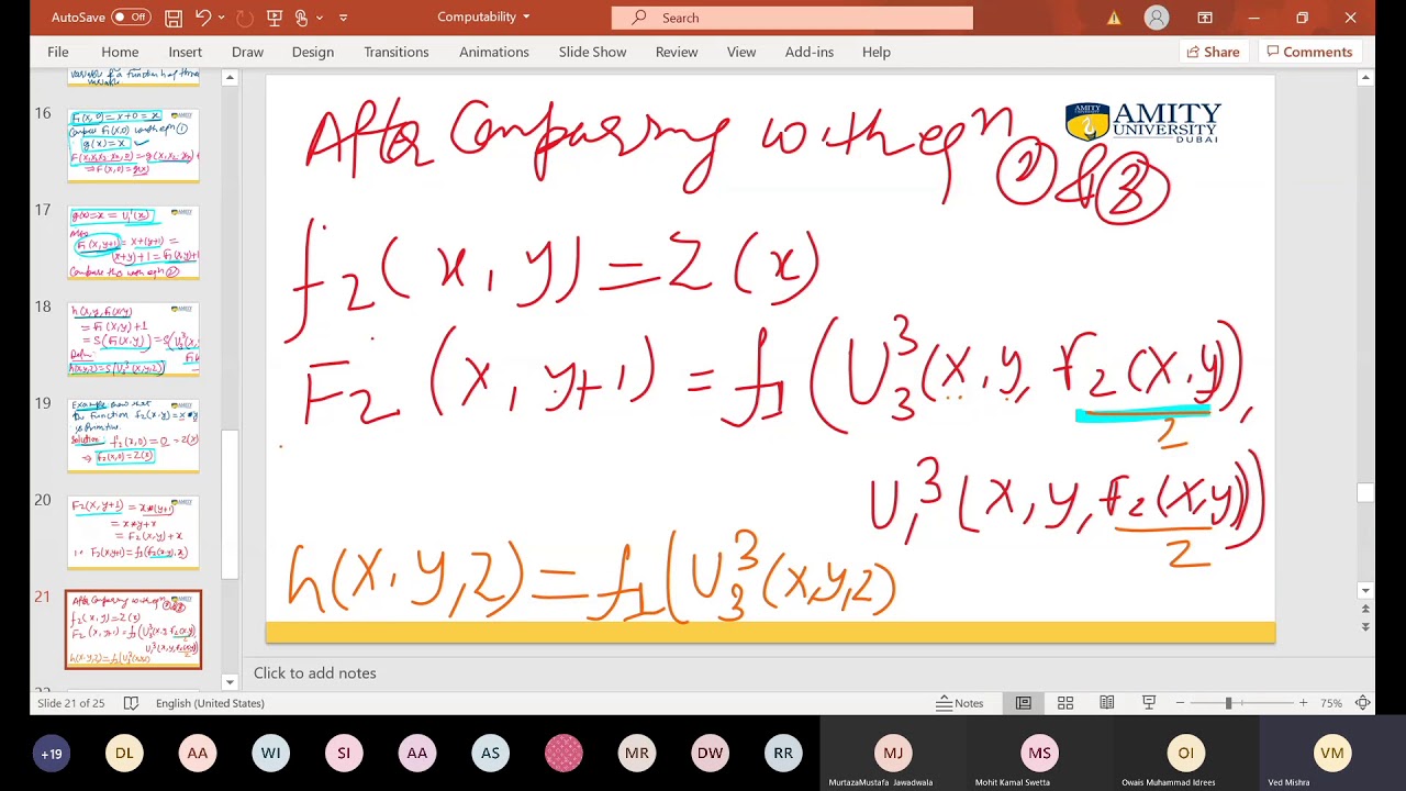 Primitive recursive example & Post correspondence problem (PCP) with ...