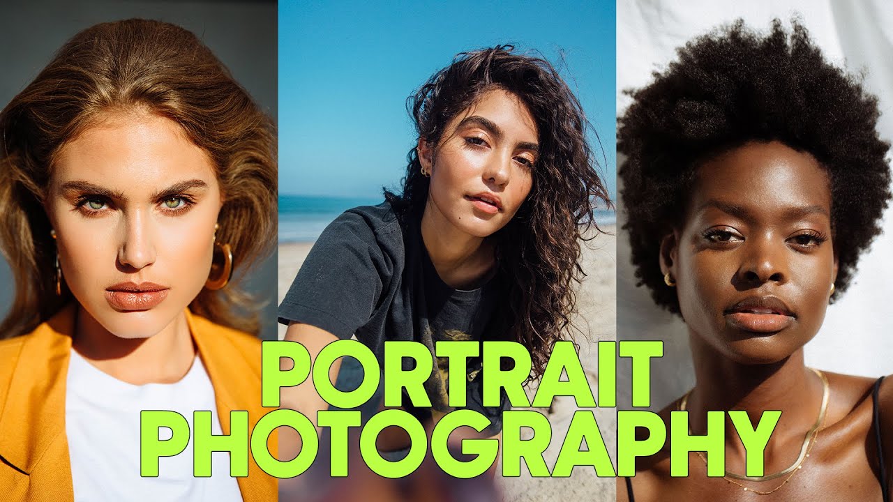Portrait Photography Portfolio - Captivating Photos of Women - YouTube
