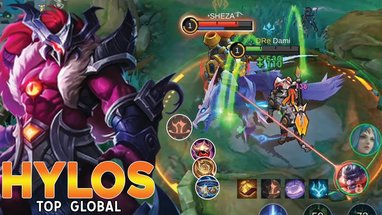 Best Build Hylos Rusuh 2024 | Hylos Gameplay | Mlbb - YouTube