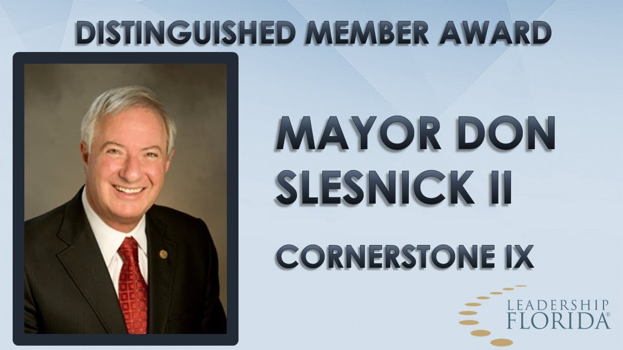 2018 Distinguished Member Award Don Slesnick - YouTube