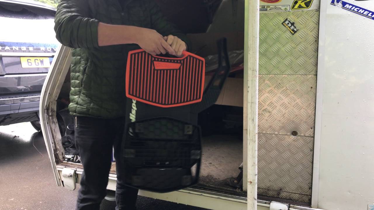 POLISPORT FOLDING MX ENDURO STAND - YouTube