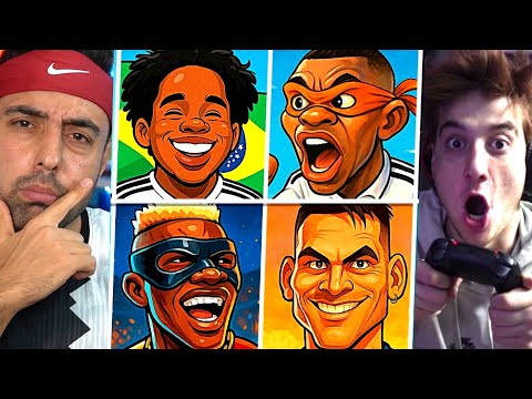 FUTBOLCULARI ÇİZGİ FİLM KARAKTERLERİNDEN TANI ! EMJAN VS ÜMİDİ BULMACA !