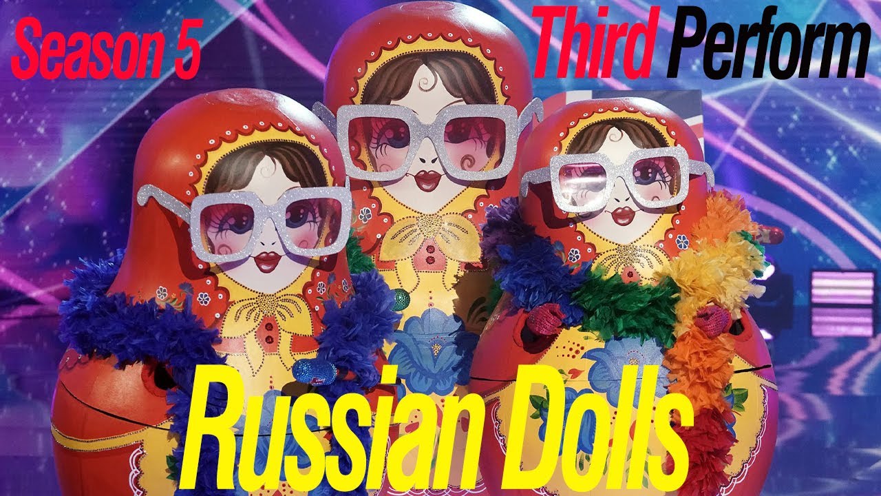 The Masked Singer - Season 5 - Russian dolls Third Perform - YouTube