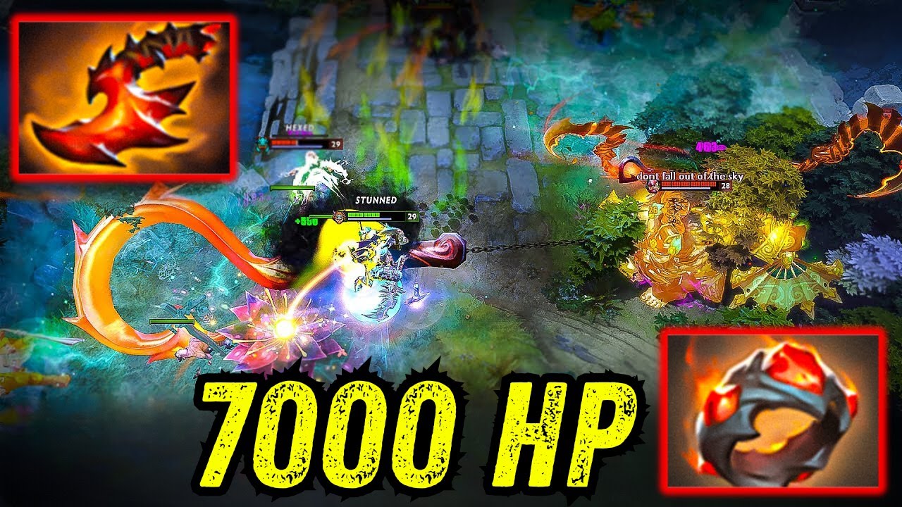 Unkillable 7000HP Raid Boss Pudge 🔥 Giant Ring + Overwhelming Blink ...