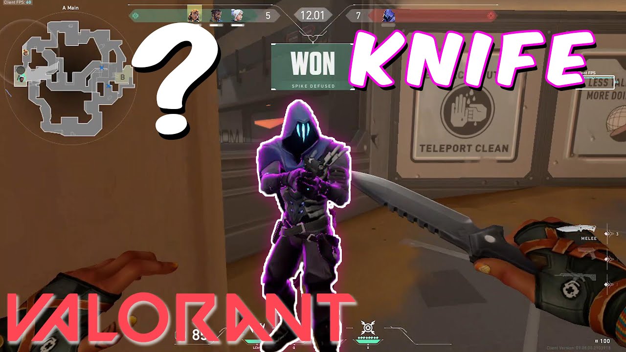 The Ultimate Knife Kill on Omen 🔪💥 | Valorant Fun Gameplay😆🎮 - YouTube