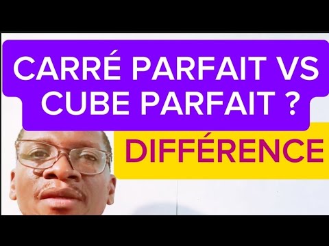 Comment reconnaître un cube parfait ? - YouTube